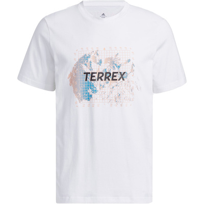 阿迪达斯男子运动短袖