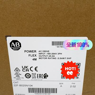 询价-22F-B025N104罗克韦尔AB变频器22FB025N1