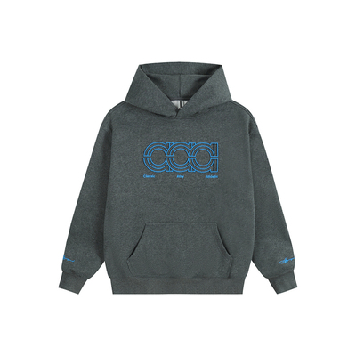 刺绣连帽卫衣女春季情侣装帽衫男