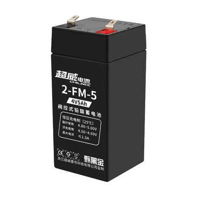 超威甄黑金电子秤电池4V4ah