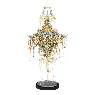 【官方】拼酷无骨花灯3D金属拼图