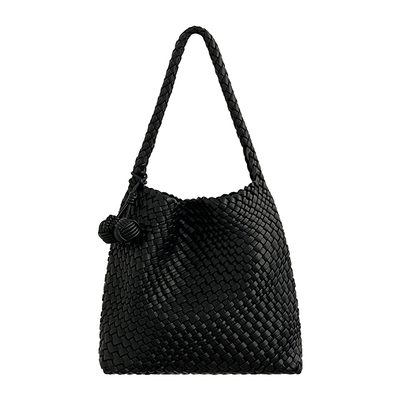 DOUBLE.R小瑞靓包手工编织手提包