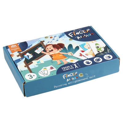 儿童手指印画图册幼儿园区域材料