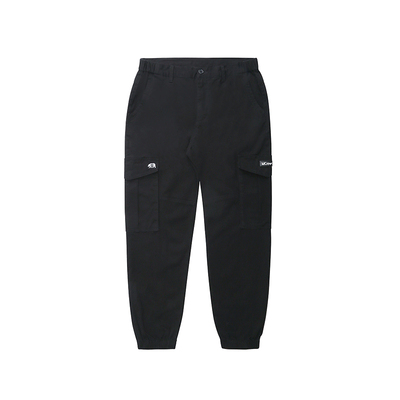 mcrew黑色贴袋梭织宽松长裤