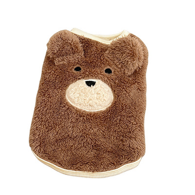 冬季加绒加厚保暖宠物狗狗冬装可爱衣服泰迪比熊博美猫咪小狗衣服