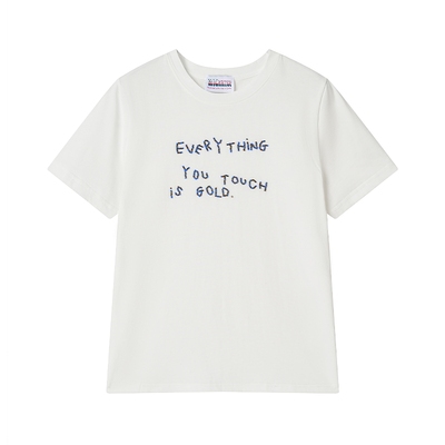 MICartsy,钉珠,短袖,,T恤