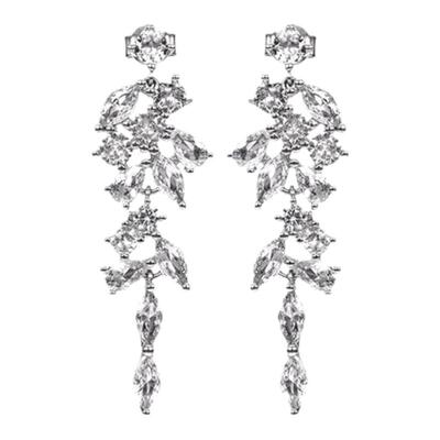 Eternelle柳叶造型小众轻奢耳环