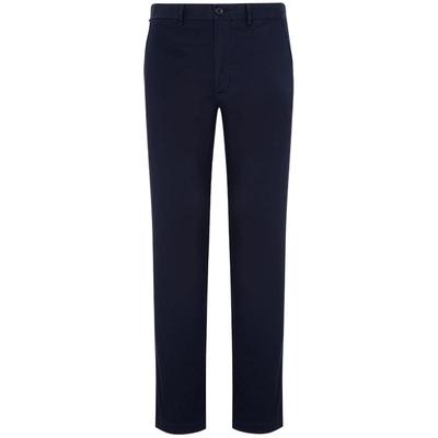 Tommy男经典斜纹弹力直筒休闲裤