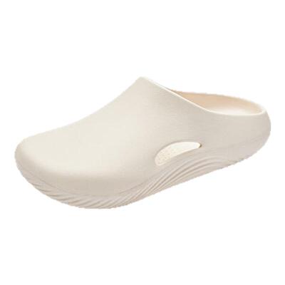 NewRockstarchoppa夏季男款EVA勃肯包头鞋Cleanfit德比洞洞半拖鞋