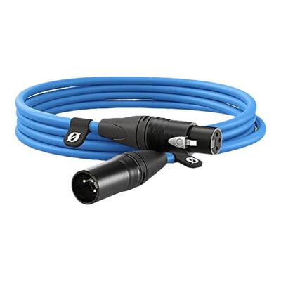 【日本直邮】Rode罗德 麦克风电缆  优质 XLR电缆‎ 3m 蓝色 XLR3M