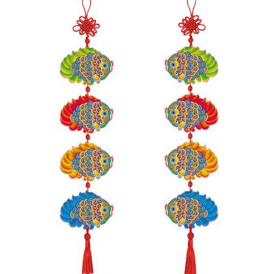 墙面装饰挂件红色平安室内挂饰