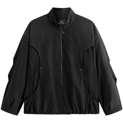 【商场同款】太平鸟男装夹克26春季新款宽松教练外套 B2BCG111Q