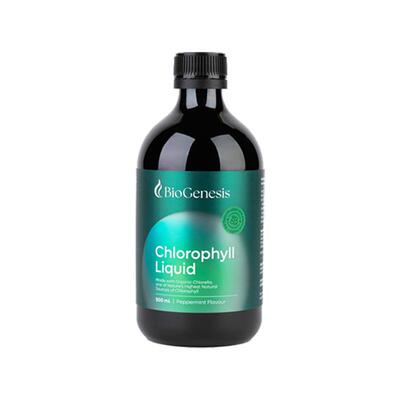 BioGenesis有机小球藻液体叶绿素口服清排肠胃道体清口气消化