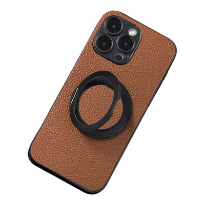 坎宁安适用于三星S24FE手机壳S25Ultra旋转S30Plus支架S20商务GalaxyS22+折叠s23FE皮质5G小众s21防摔保护套