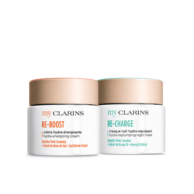 【情人节礼物】myclarins小娇韵诗日晚套组水光霜50ml晚霜50ml