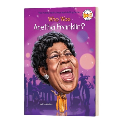 英文原版 Who Was Aretha Franklin? 谁是艾瑞莎富兰克林 中小学生读物 名人传记 英文版 进口英语原版书籍
