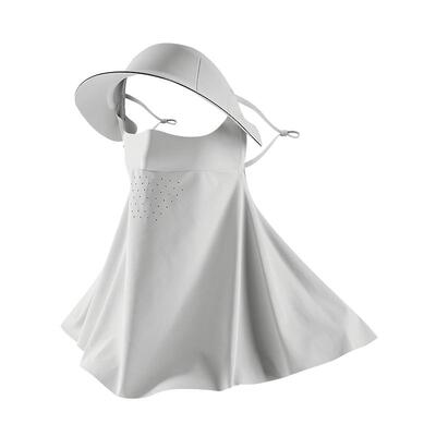 三福防晒面罩全脸防紫外线遮阳防晒口罩护颈帽子一体女夏2026新款