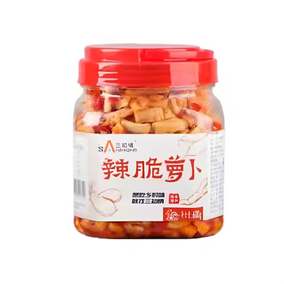 萝卜干开胃菜下饭菜自制即食