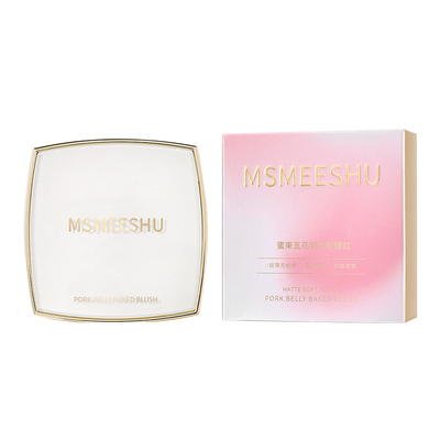 蜜束烘焙柔雾腮红收缩膨胀色显气色低饱和高光微醺五花肉腮红膏女