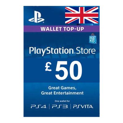 英服SONYPSN充值卡GBP50UK