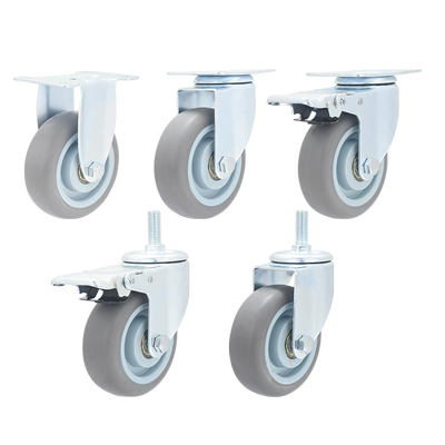 重型静音万向轮子1.5寸2.5寸3寸