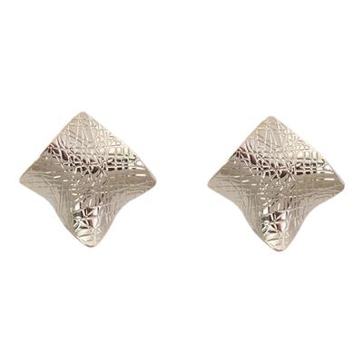 DSTYLE欧美简约独特设计菱形耳钉