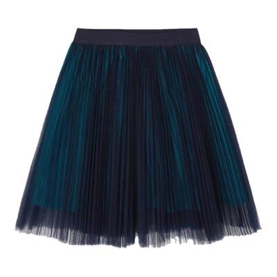 Jacadi亚卡迪法国女童半身裙春秋款礼服裙中大童公主纱裙2040058