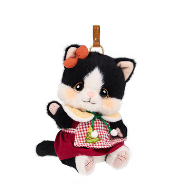 Mico米可小猫毛绒玩具圣诞礼物