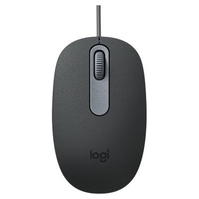 罗技M86有线鼠标台式办公家用笔记本电脑k120键盘套装USB连接外设