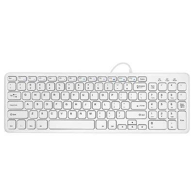 BOW 有线键盘台式电脑笔记本USB外接家用办公打字无线键鼠小