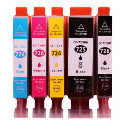 威佳725726墨盒适用佳能mg5170