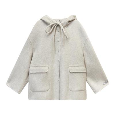 dfvc100%羊毛常规通勤毛呢外套