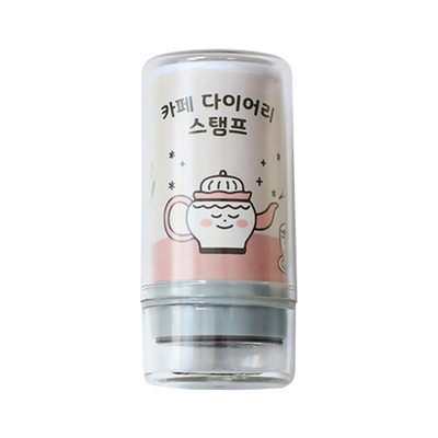 ICONIC印章可爱黑色墨水手帐图章