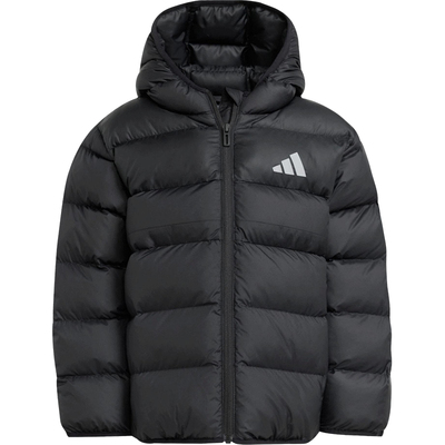 Adidas/阿迪达斯正品2025小童反光简约运动休闲保暖棉服JM8864
