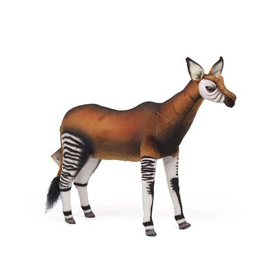 仿真动物霍加狓公仔毛绒玩具