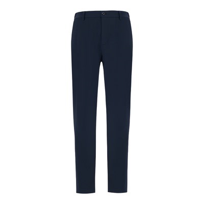 肌理感直筒弹力长裤薄款