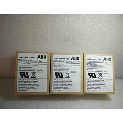议价全新原装 ABB电池 3HAC044075-001/01 7.2V ABB机器人SMB电池