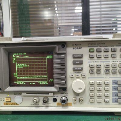 可维修安捷伦HP8594E频谱分析仪9kHz2.9GHz功能正常成色还可以议