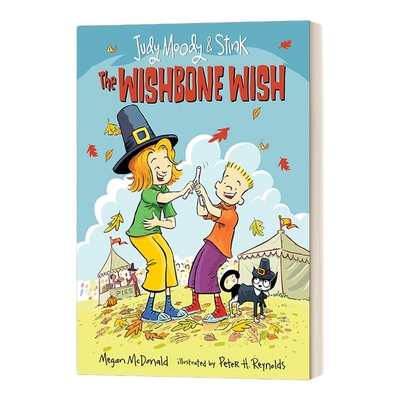 英文原版 Judy Moody and Stink The Wishbone Wish 稀奇古怪小朱迪 愿望 英文版 进口英语原版书籍