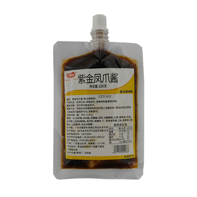 紫金凤爪酱广式豉汁王调味酱