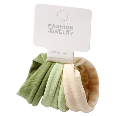 超宽彩色无接缝发圈2025新款发绳