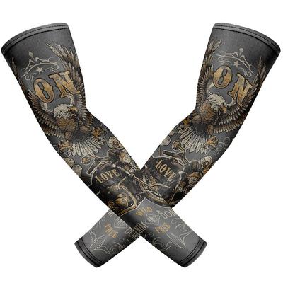 户外防晒开车骑行冷感哈雷袖套