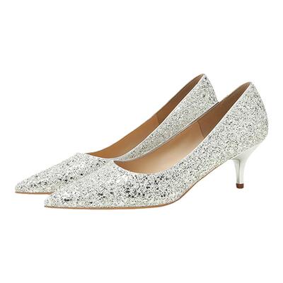 绝美婚鞋水晶新娘鞋高级感不累脚