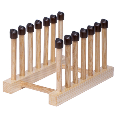 AudioBastion黑胶晾干架白蜡木制