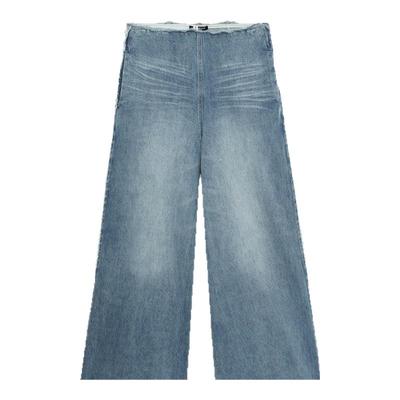 ITGROUNDZERO阔腿喇叭裤牛仔裤