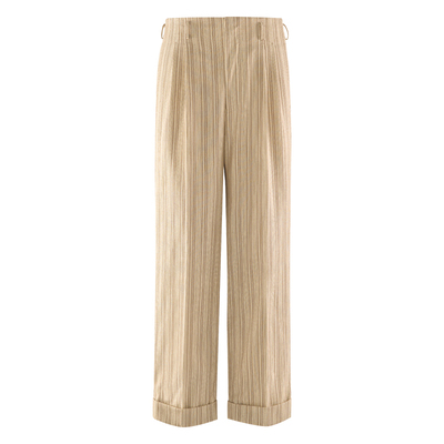 Acmecultum复古条纹好莱坞裤