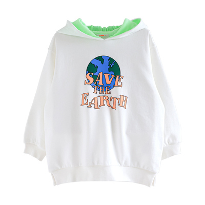 连帽衫长袖卫衣ilovej