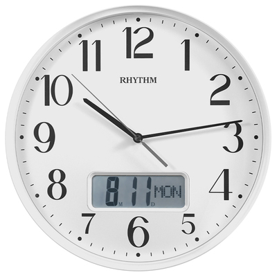 RHYTHM丽声儿童超静音挂钟