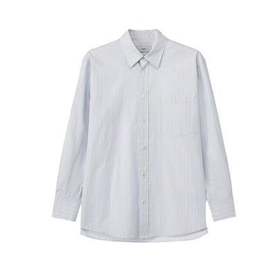 Dunst【艺只喵喵同款】2026春季新品中性宽松条纹衬衫UDSH6A104