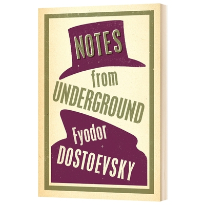 地下室手记 陀思妥耶夫斯基 英文原版 Notes from Underground Alma Classics 世界经典名著 Fyodor Dostoevsky 英文版进口英语书